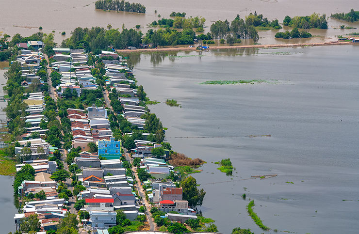 L’expansion thermique des océans met davantage d’habitations en péril ...